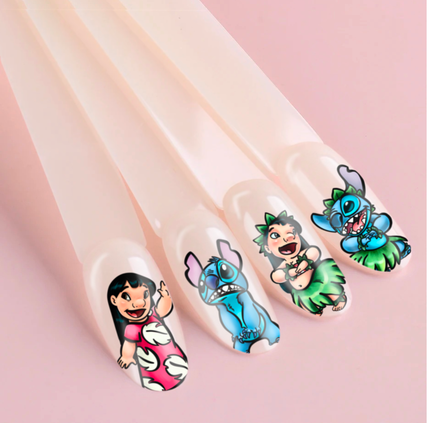 STITCHY & LILO full cover – queenofdecals