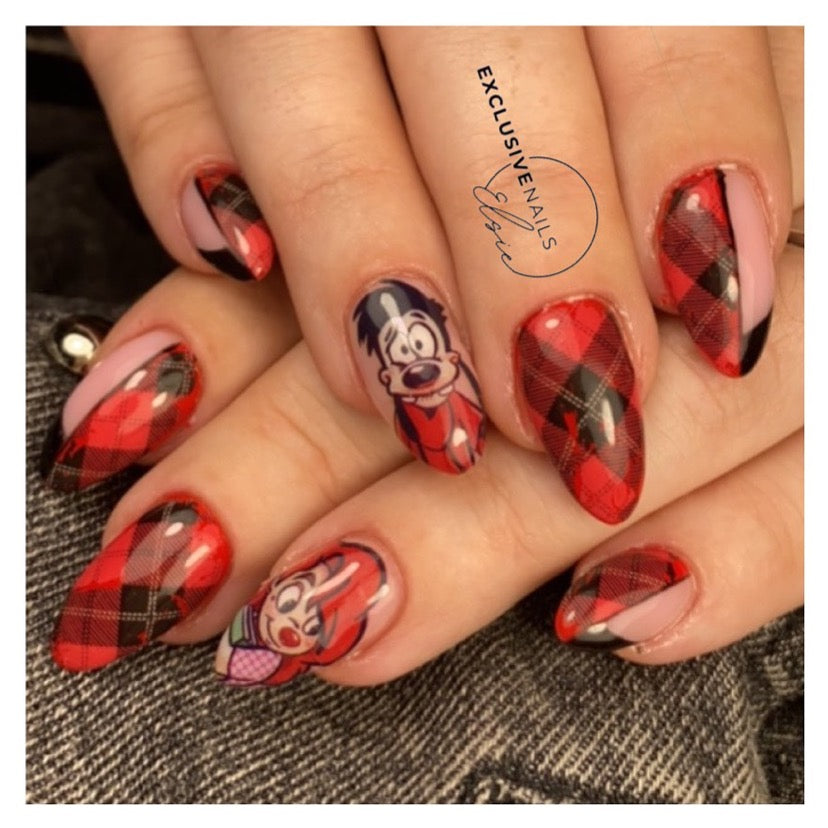 GOOFY & ROXANNE full cover – queenofdecals